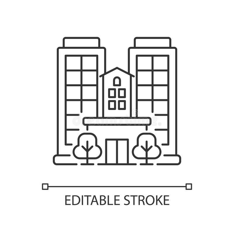 Condominium Drawing Stock Illustrations – 3,274 Condominium Drawing ...