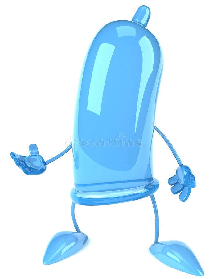 3d Shinny En Glanzend Groen Condoom Stock Illustratie - Illustration of ...