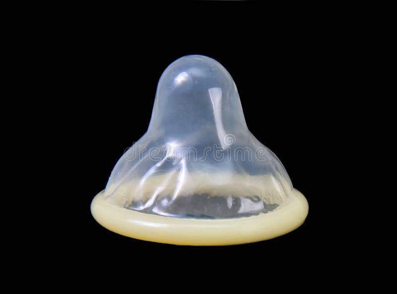 Het Vrouwelijke Condoom Van De Artsenholding Stock Afbeelding - Image ...