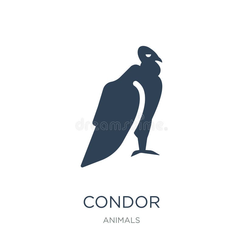 Condor Icon on White Background. Simple Element Illustration from ...