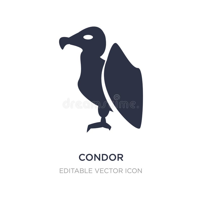 Condor Icon on White Background. Simple Element Illustration from ...