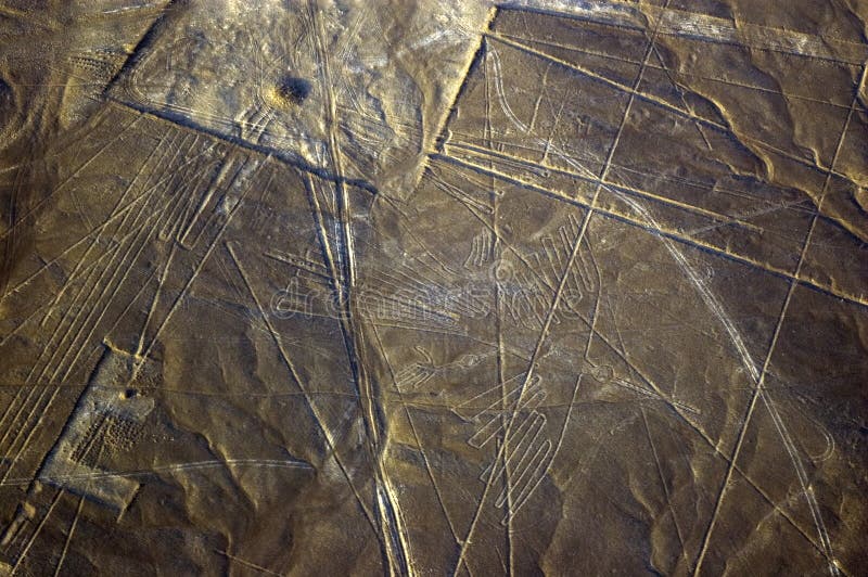 Condor, Nazca Lines in Peru Stock Image - Image of culture, drawing ...