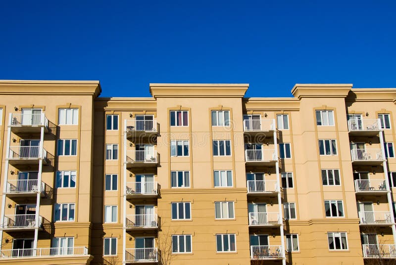 Condos stock photo. Image of living, structure, architecture - 2123418