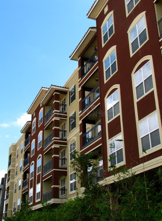 Apartment complex stock photo. Image of estate, building - 44790338