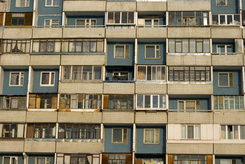 Condos block stock photo. Image of condominium, outside - 9767084