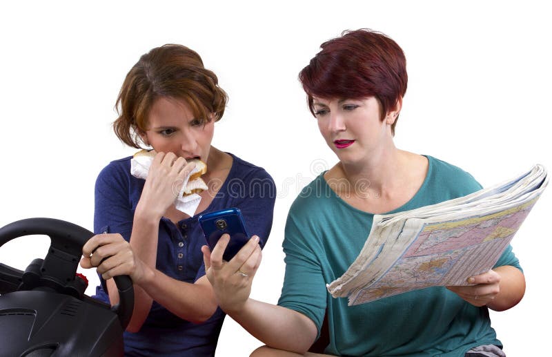 Conducteur distrait image stock. Image du piloter, automobile - 34196679