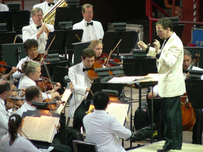 Conductor of the Colorado Symphony Orchestra Editorial Image - Image of ...