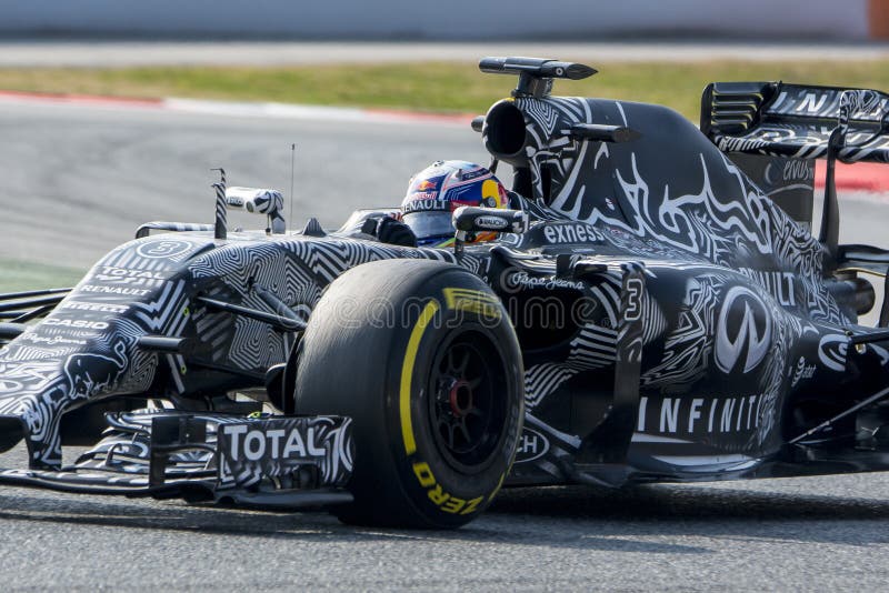 Conductor Daniel Ricciardo Team Red Bull Racing Imagen editorial ...