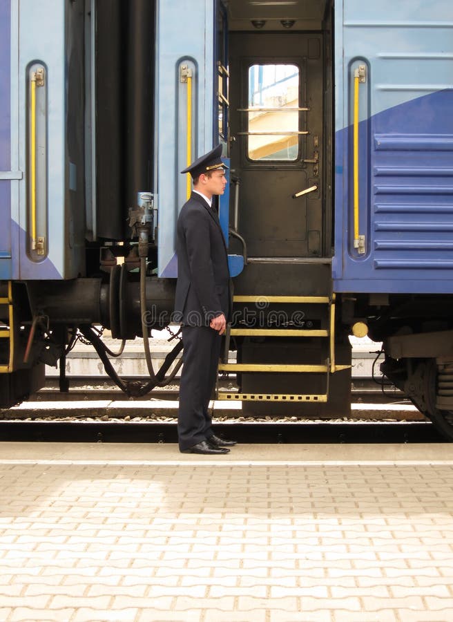 Orient Express Conductor editorial stock photo. Image of touristic ...