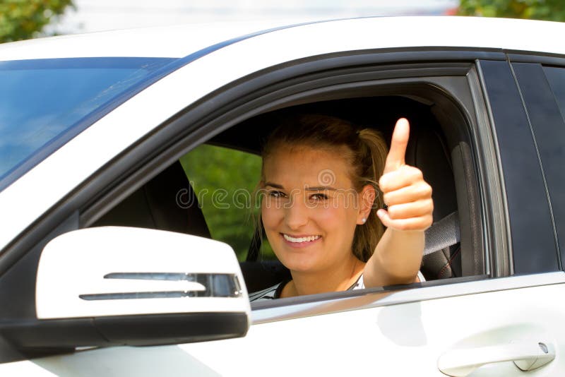 Conductor feliz foto de archivo. Imagen de feliz, conductor - 25863338