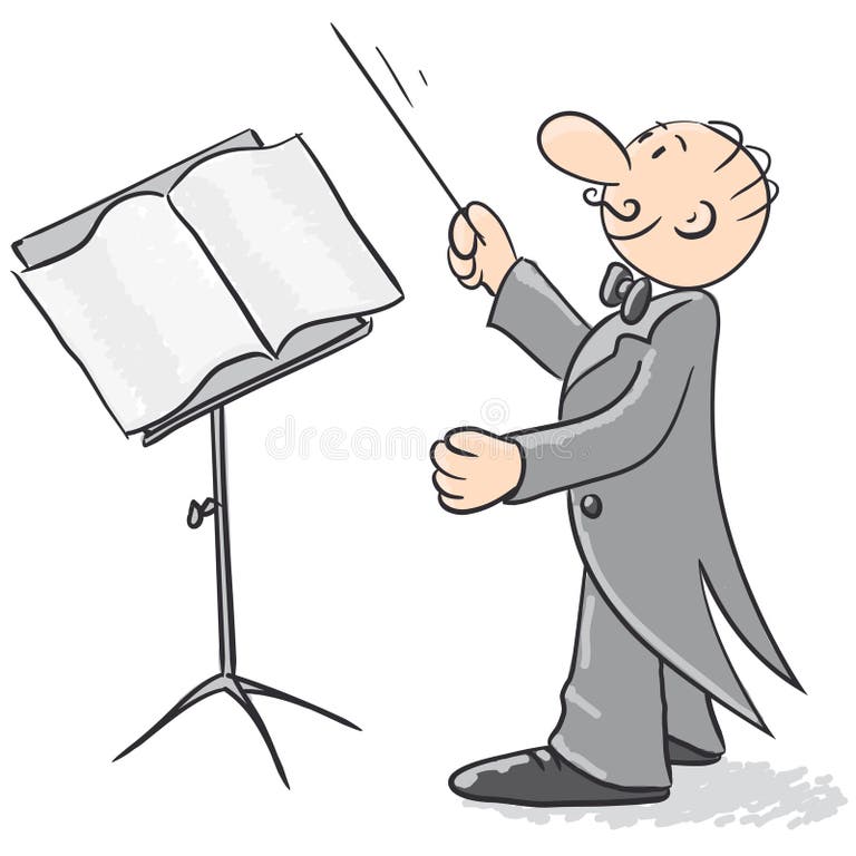 Drawing Conductor Stock Illustrations – 2,129 Drawing Conductor Stock ...
