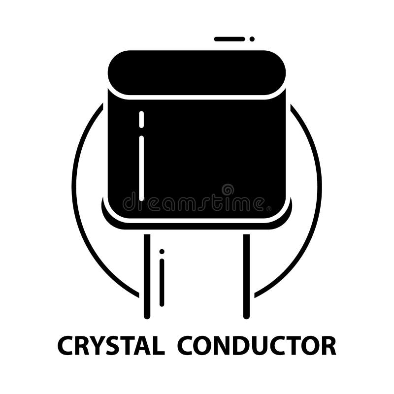Conductor Icon, Black Vector Sign with Editable Strokes, Concept ...