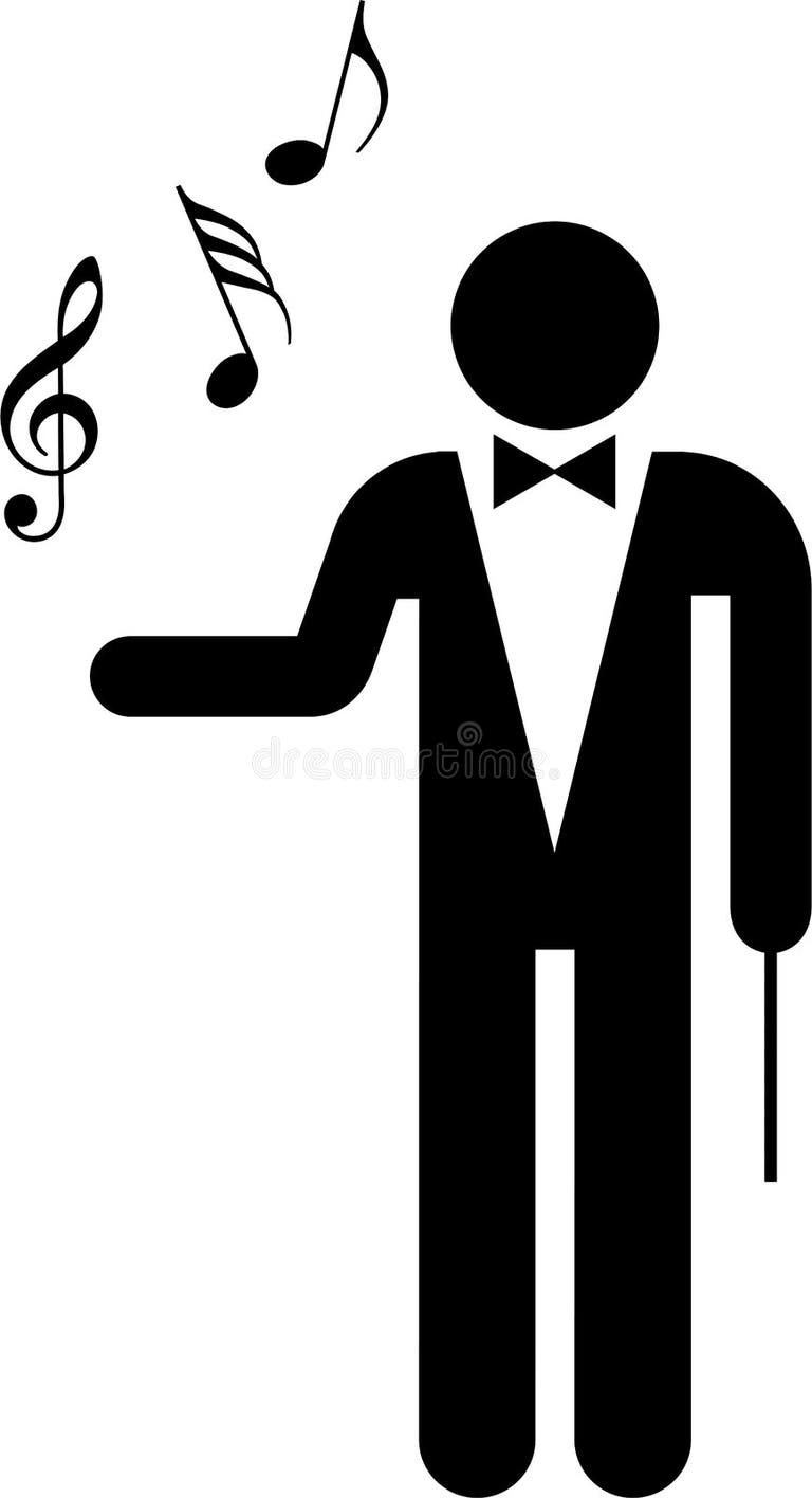 Conductor Orchestra Icon Stock Illustrations – 601 Conductor Orchestra ...
