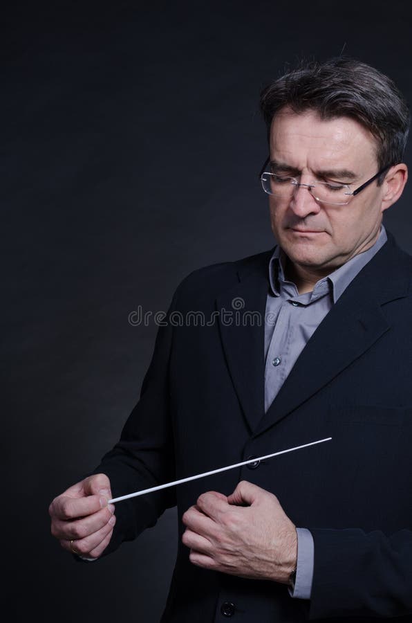 Conductor stock image. Image of closed, conducting, concentrated - 51901807