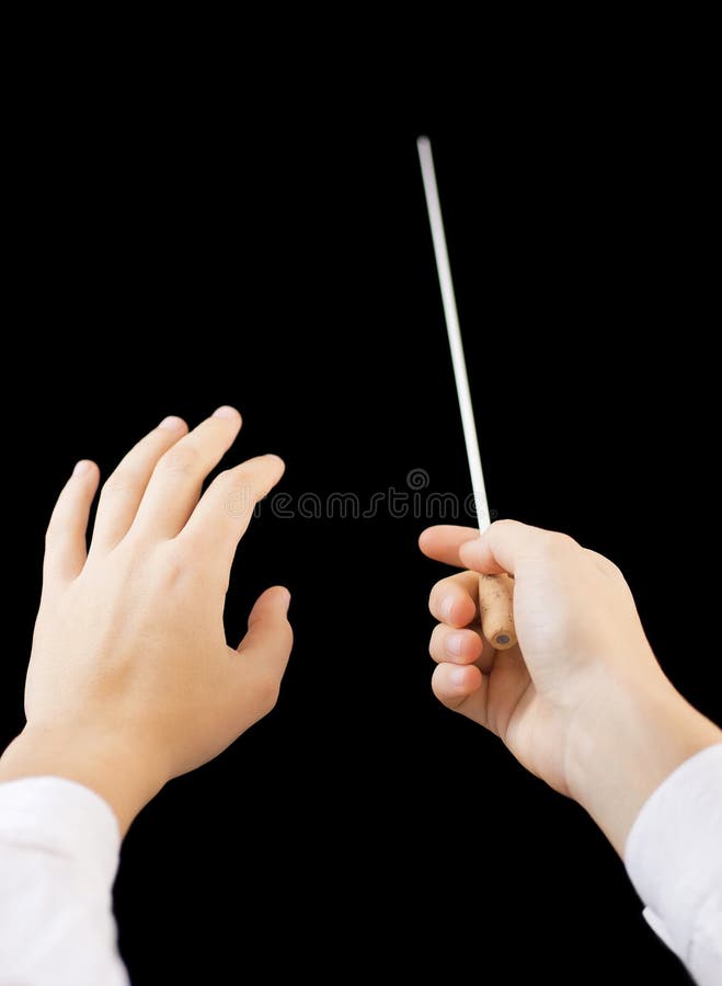 Conductor s hands stock photo. Image of light, leadership - 35771330