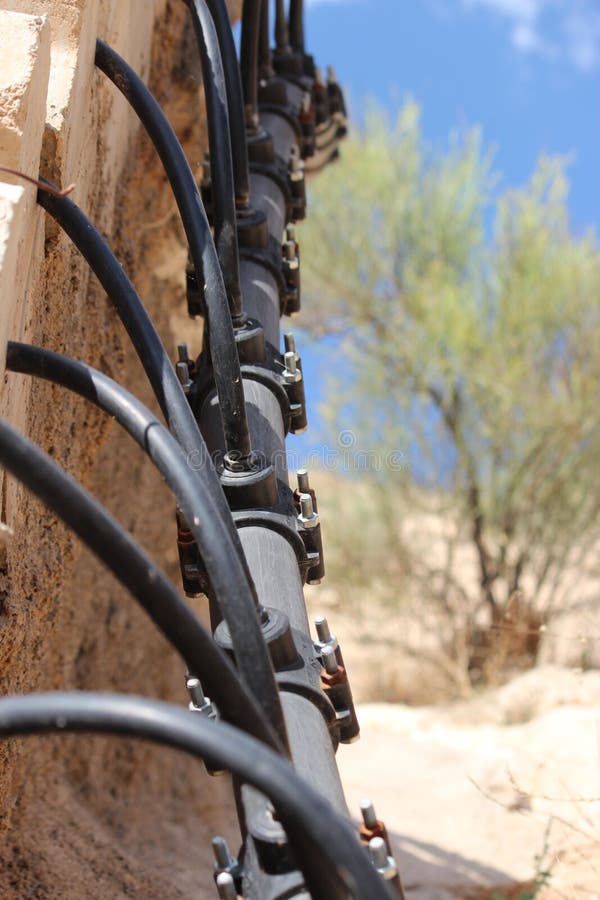Conduit stock photo. Image of soil, water, conduit, nature - 194287872