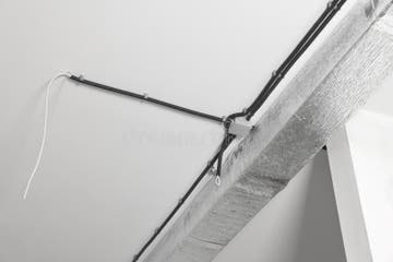 Conduits Cables Ceiling Stock Photos - Free & Royalty-Free Stock Photos ...