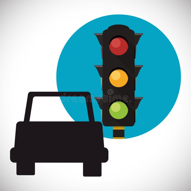 Conduzca la seguridad ilustración del vector. Ilustración de anuncio ...