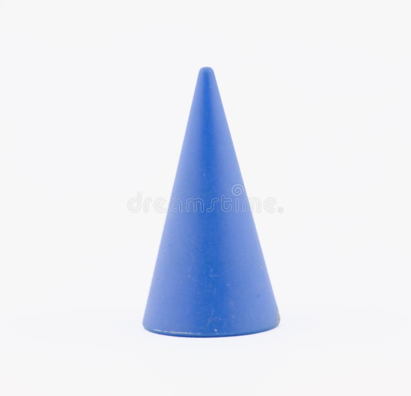 Cone stock photo. Image of shadow, cone, form, blue, cylinder - 11094800