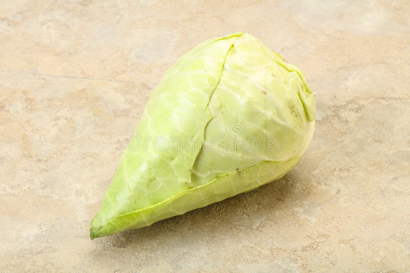 Cone Cabbage for Dietary Cuisine Stock Image - Image of vegetables ...