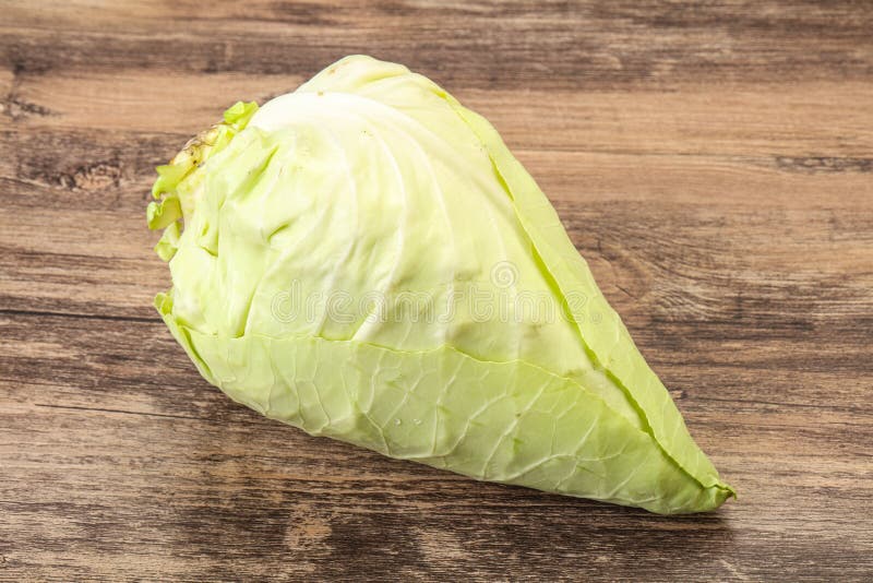 Cone Cabbage for Dietary Cuisine Stock Photo - Image of fresh ...