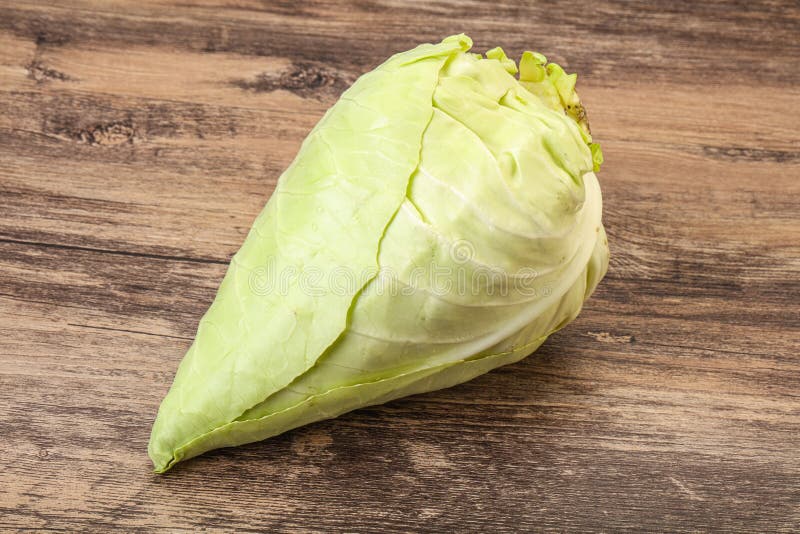 Cone Cabbage for Dietary Cuisine Stock Photo - Image of green, produce ...