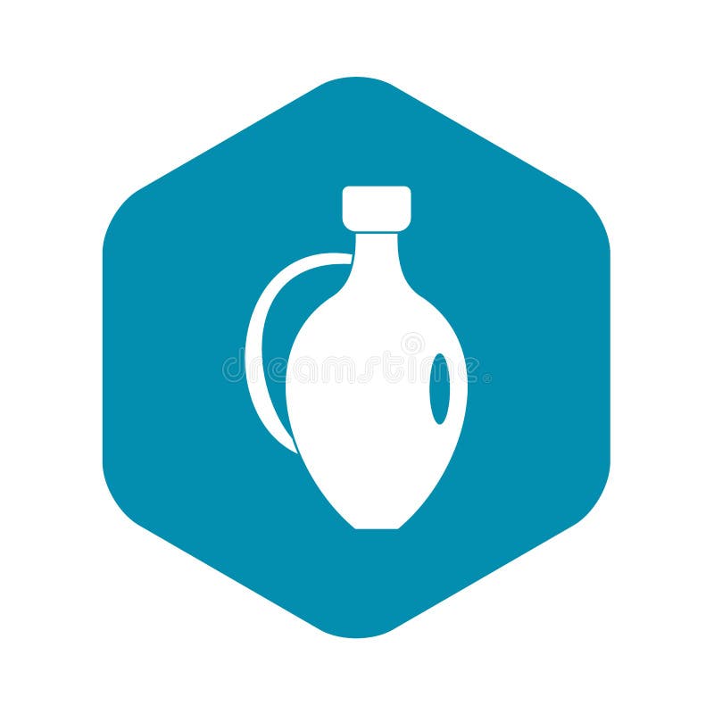 ?cone Do Jarro Da Argila, Estilo Simples Ilustração do Vetor ...