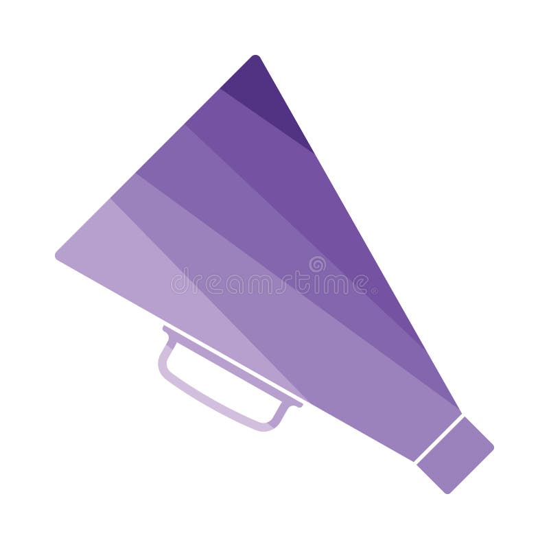 ?cone Do Megafone Do Diretor Ilustração do Vetor - Ilustração de cromo ...