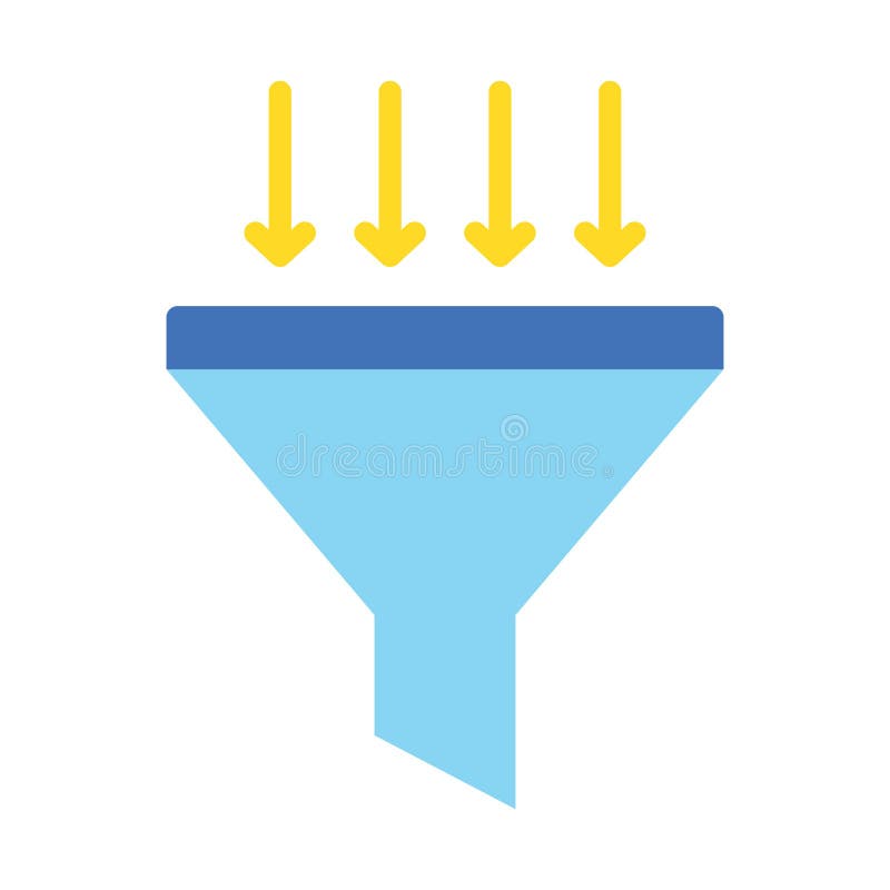 Cone Filter Outline Icon. Elements of Car Repair Illustration Icon ...