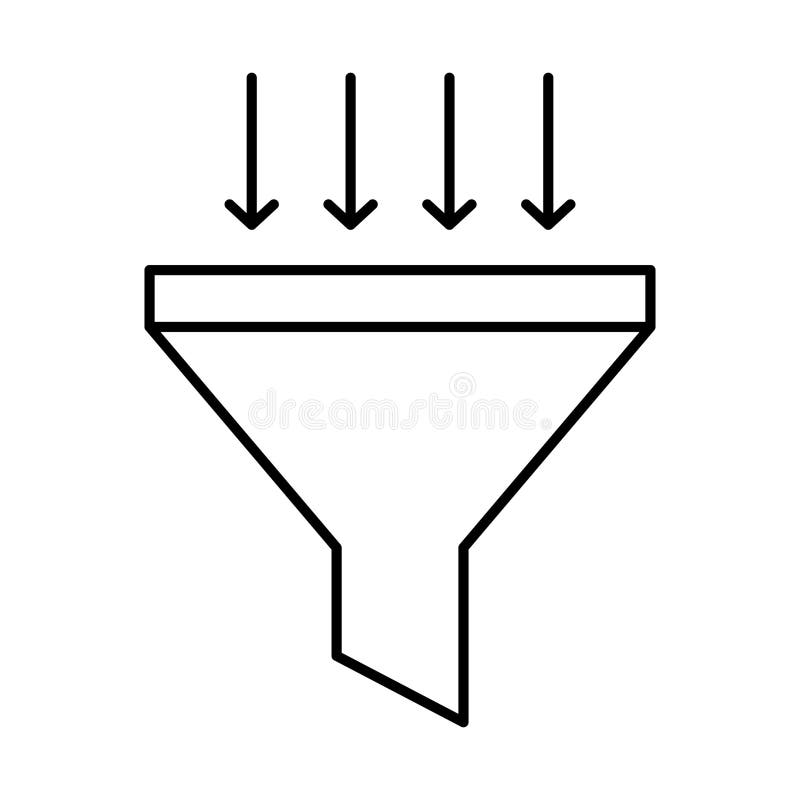 Cone, Filter Vector Icon Which Can Easily Modify or Edit Stock Vector ...