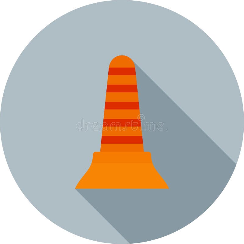 Cone stock vector. Illustration of traffic, fire, cone - 88388165