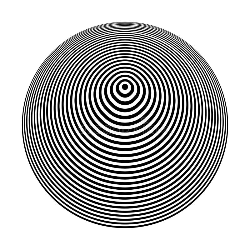 Cone Shape. Abstract Geometric Design Element Stock Vector ...