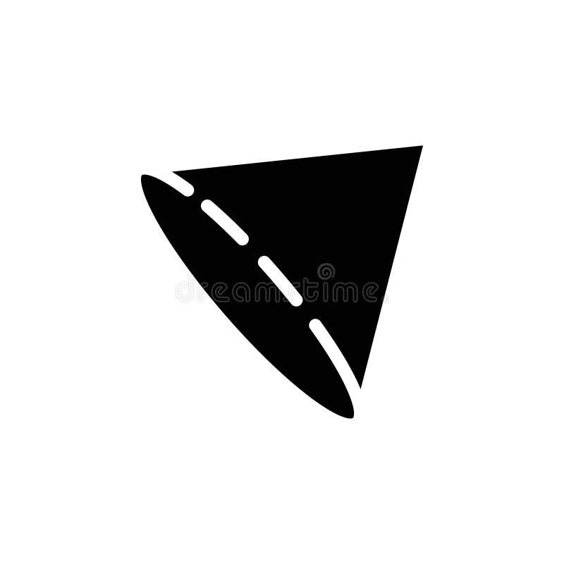 Cone Shape 3D Icon Web Design in Vector Stock Vector - Illustration of ...