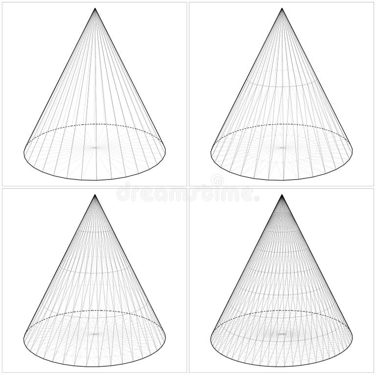Cone Shape Stock Illustrations – 29,957 Cone Shape Stock Illustrations ...