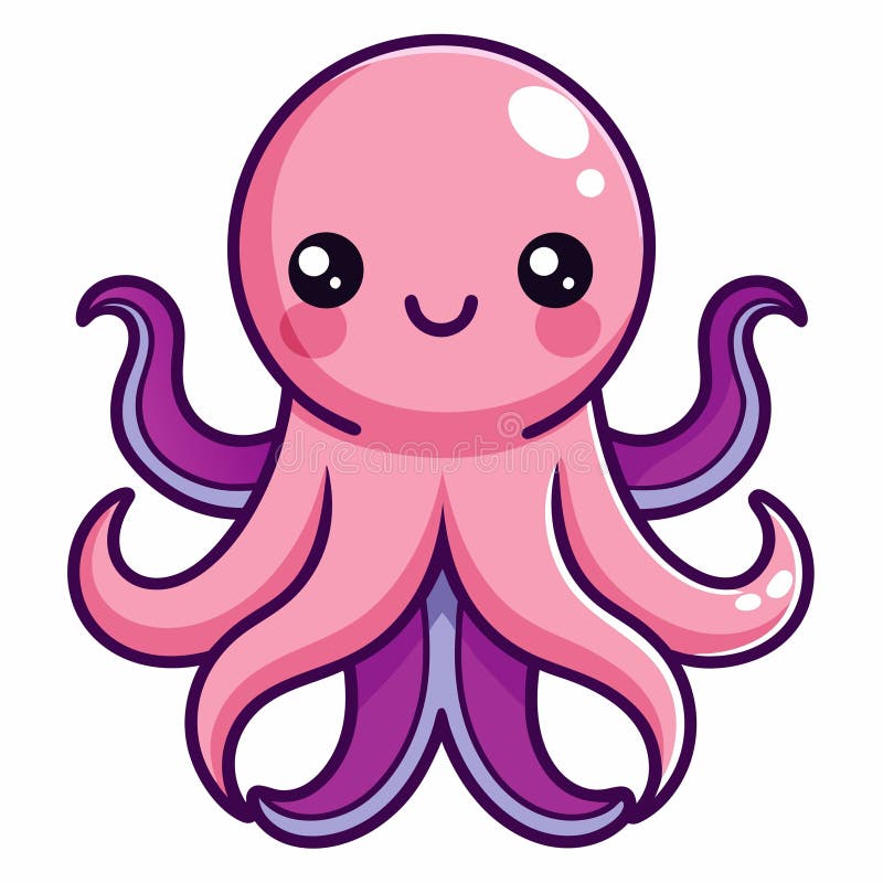 Cone Snail knocks kawaii stock vector. Illustration of graphic - 328350157