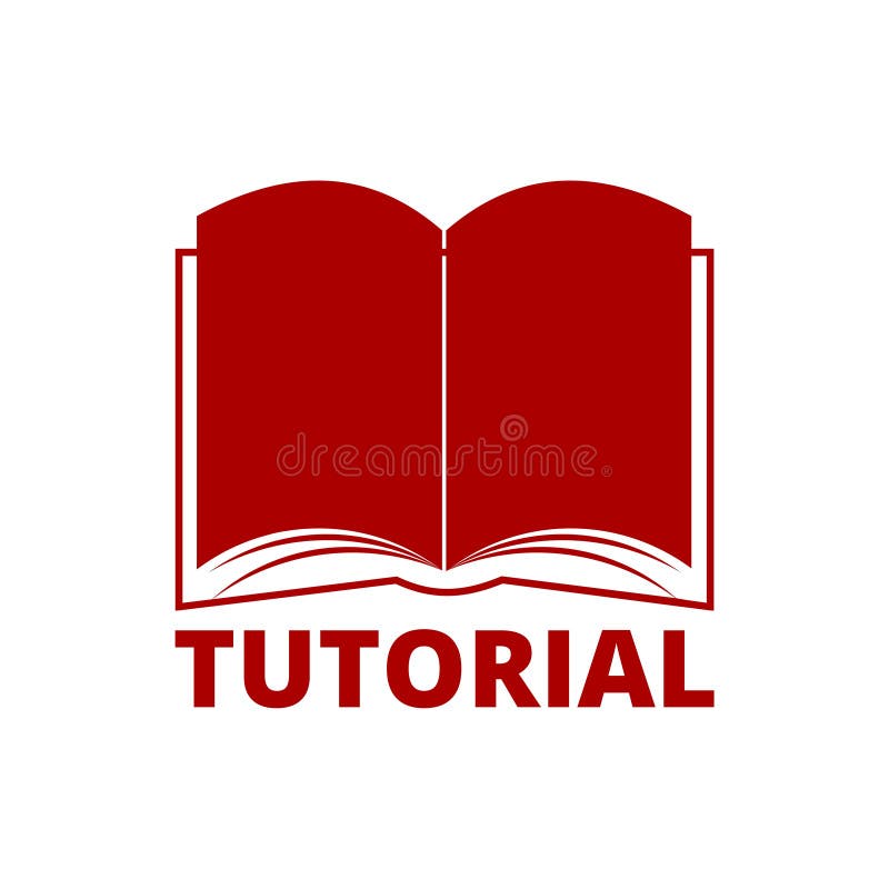Tutorial Icon, Book Icon - Illustration Ilustração do Vetor ...