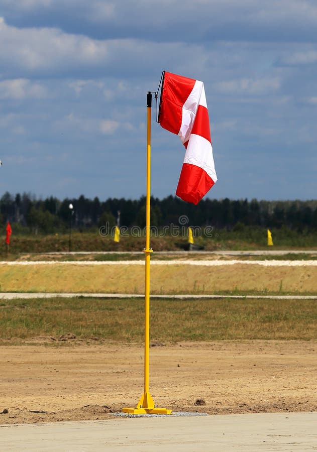 Cone-windsock stock image. Image of meteo, flying, direction - 58275243