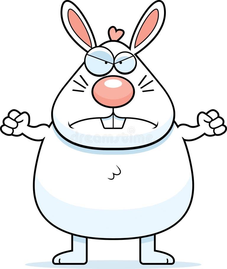 Conejo Enojado Ilustraciones Stock, Vectores, Y Clipart – (1,878 ...