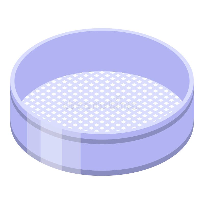 Sieve Icon On White Background. Simple Element Illustration From Drinks ...