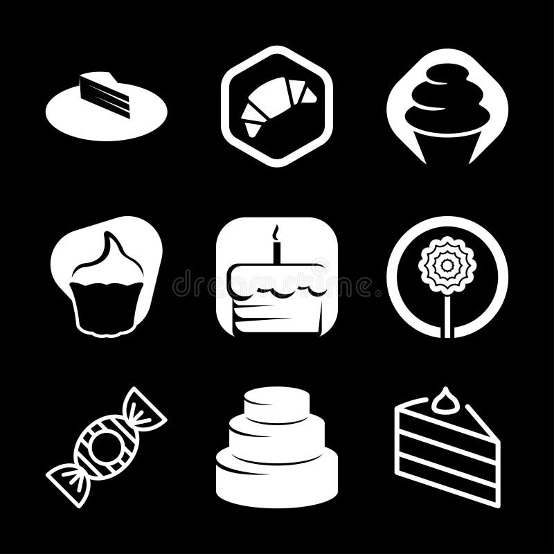 Confectionery Icon, Premium Vector Illustration of Confectionery Stock ...