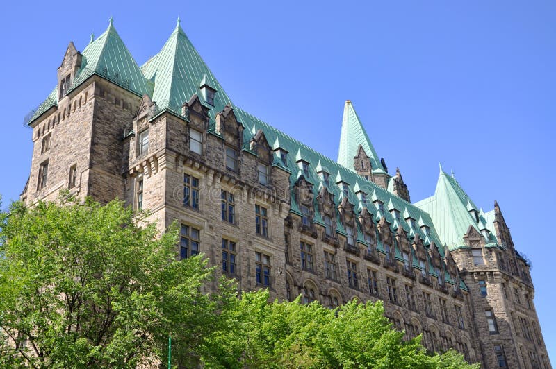 Confederation Building, Ottawa, Canada Stock Image - Image of capital ...