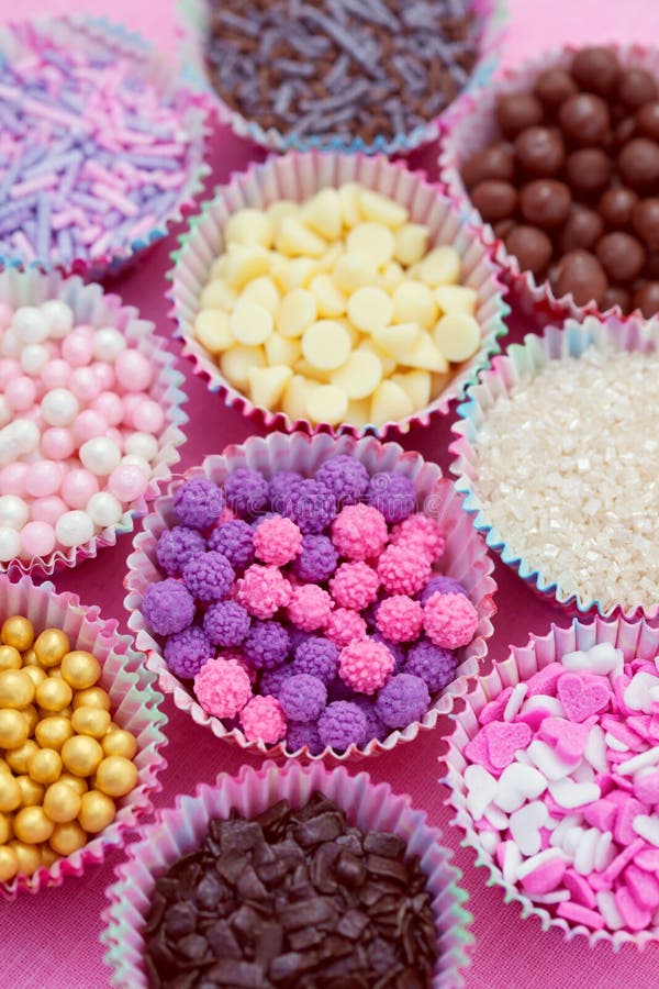 Confeitos Doces Imagens de Stock - Imagem: 23368084