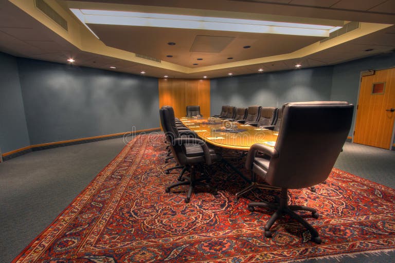 Conference / Board Room Table Stock Image - Image of board, place: 1556675