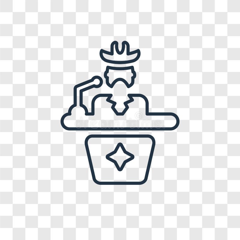 Conference Icon Vector Isolated on White Background, Logo Concept of ...