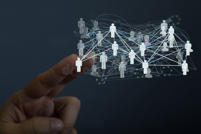 Conference Digital Network and Data Concept Stock Image - Image of ...