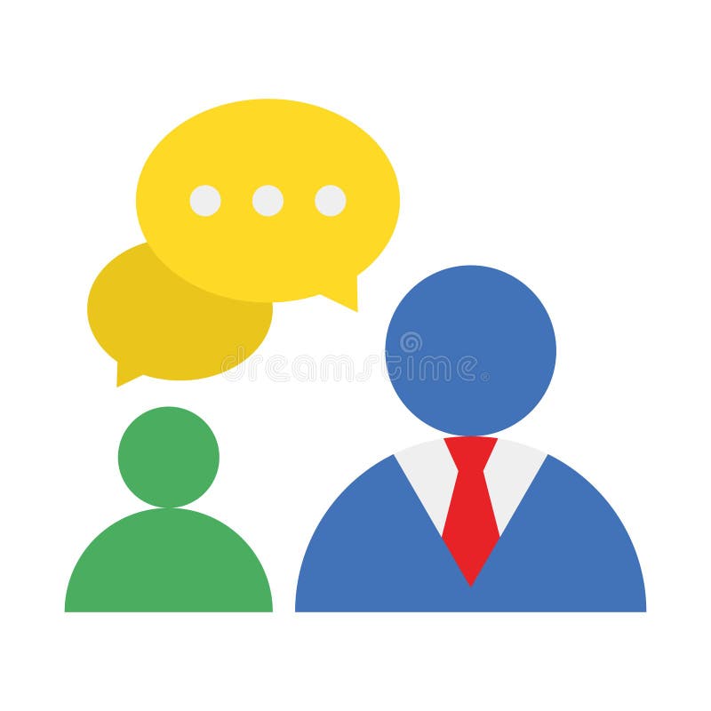 Conference, Discussion Vector Icon Which Can Easily Modify Stock ...