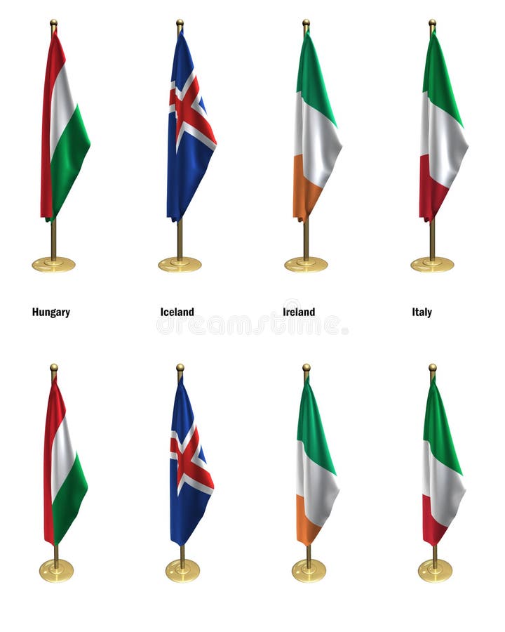 Conference flags stock illustration. Illustration of international ...