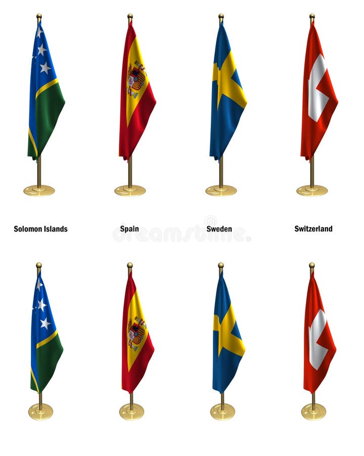 Conference flags stock illustration. Illustration of international ...
