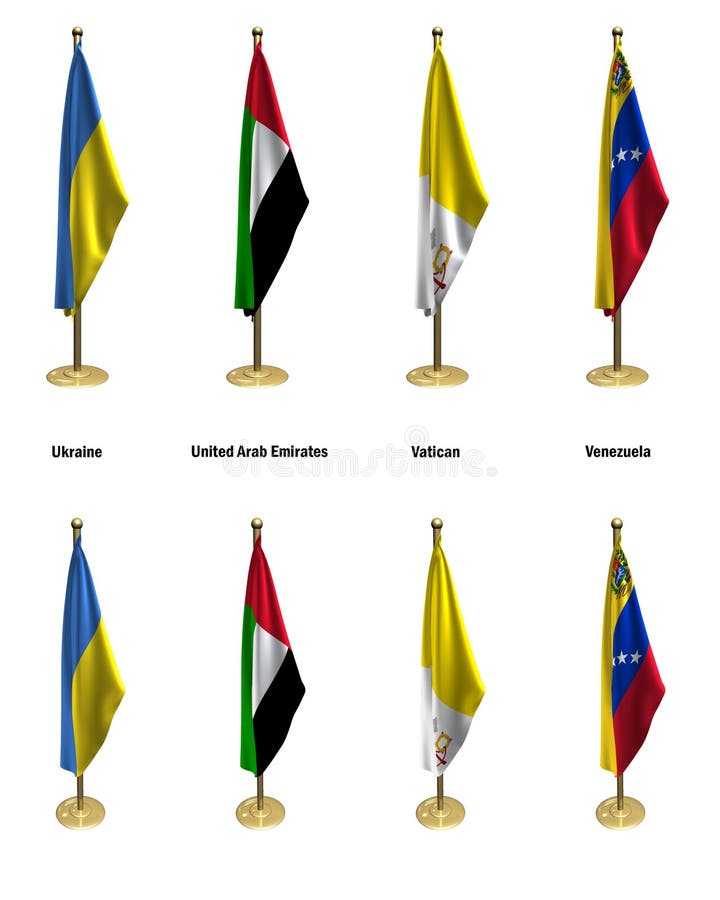 Conference flags stock illustration. Illustration of union - 7034633