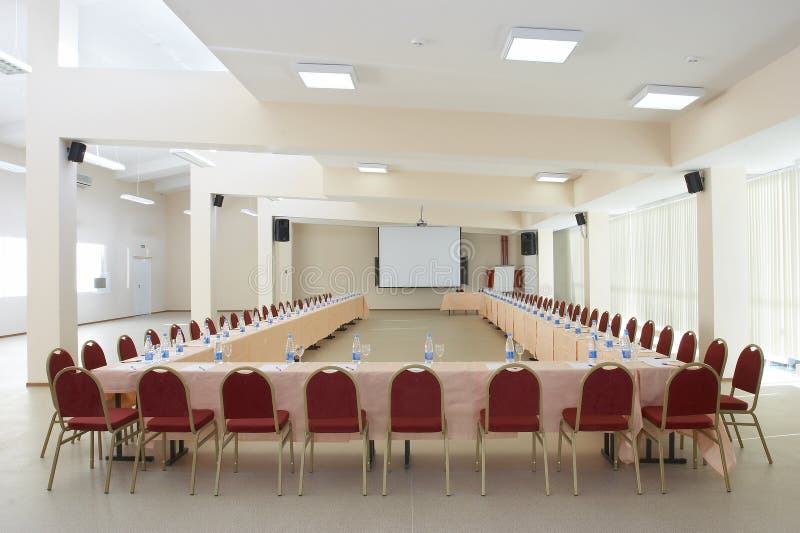 Conference hall #1 stock photo. Image of large, building - 3173610